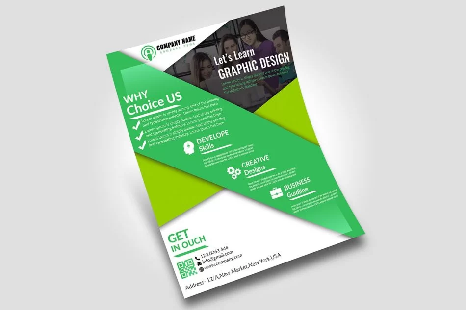 Free Business and Corporate PSD Flyer Template - PSDFlyer