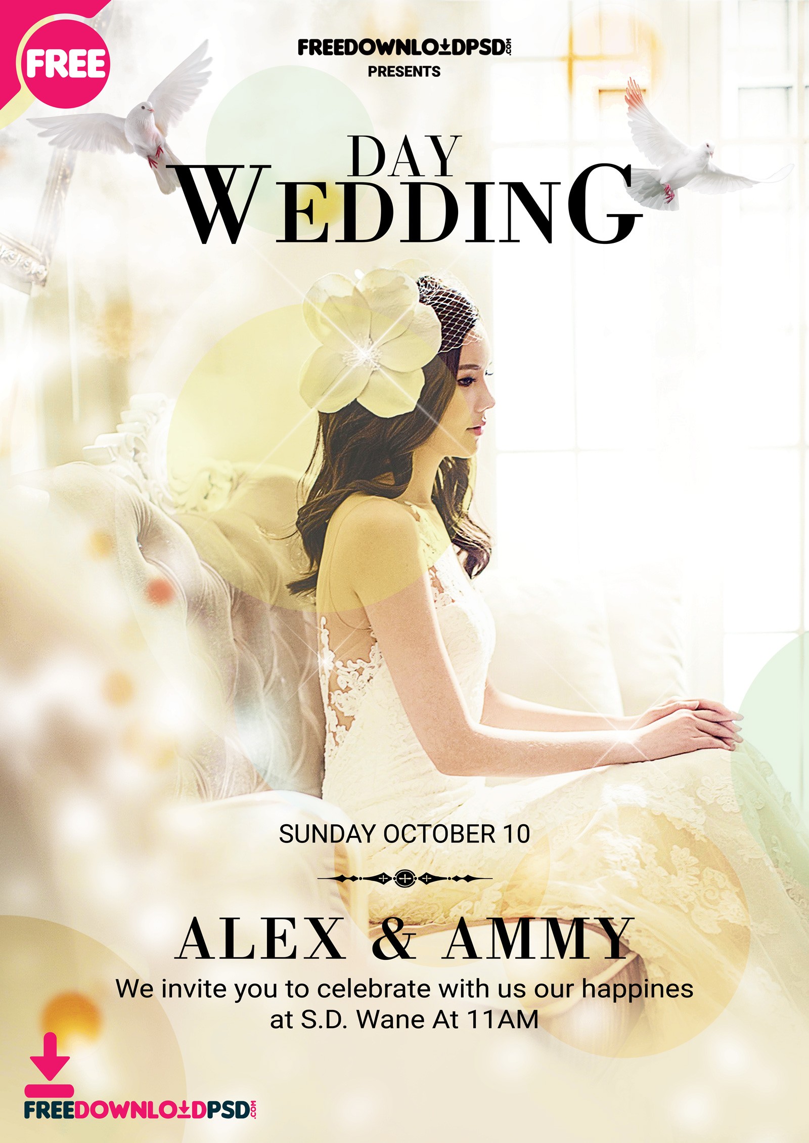 Wedding Flyer Template Psd Free