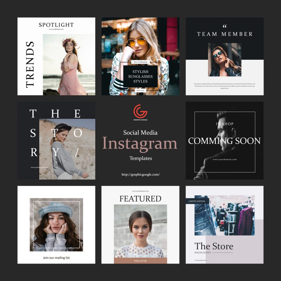 30+ Free Instagram Templates to Download - PSDFlyer
