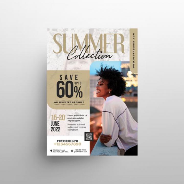 Free Fashion Boutique Flyer Template In PSD PSDFlyer