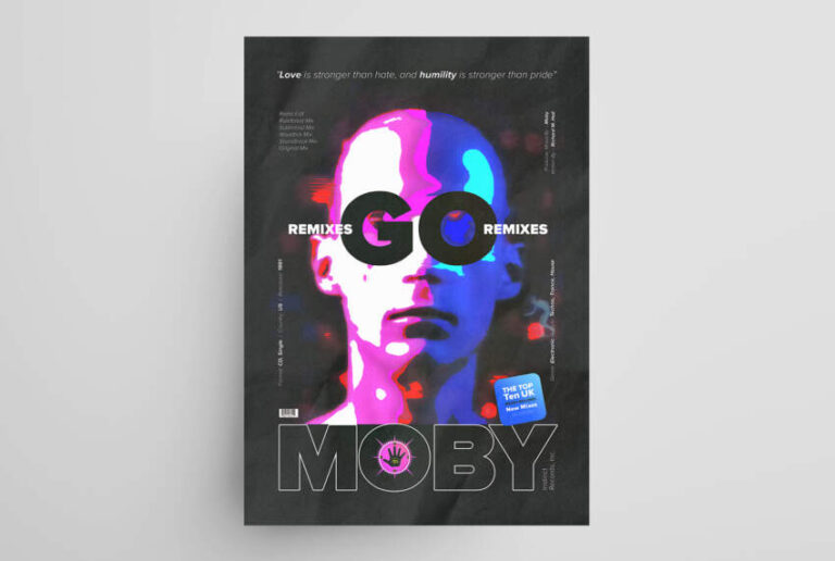 Retro Rave Party Free PSD Flyer Template - PSDFlyer